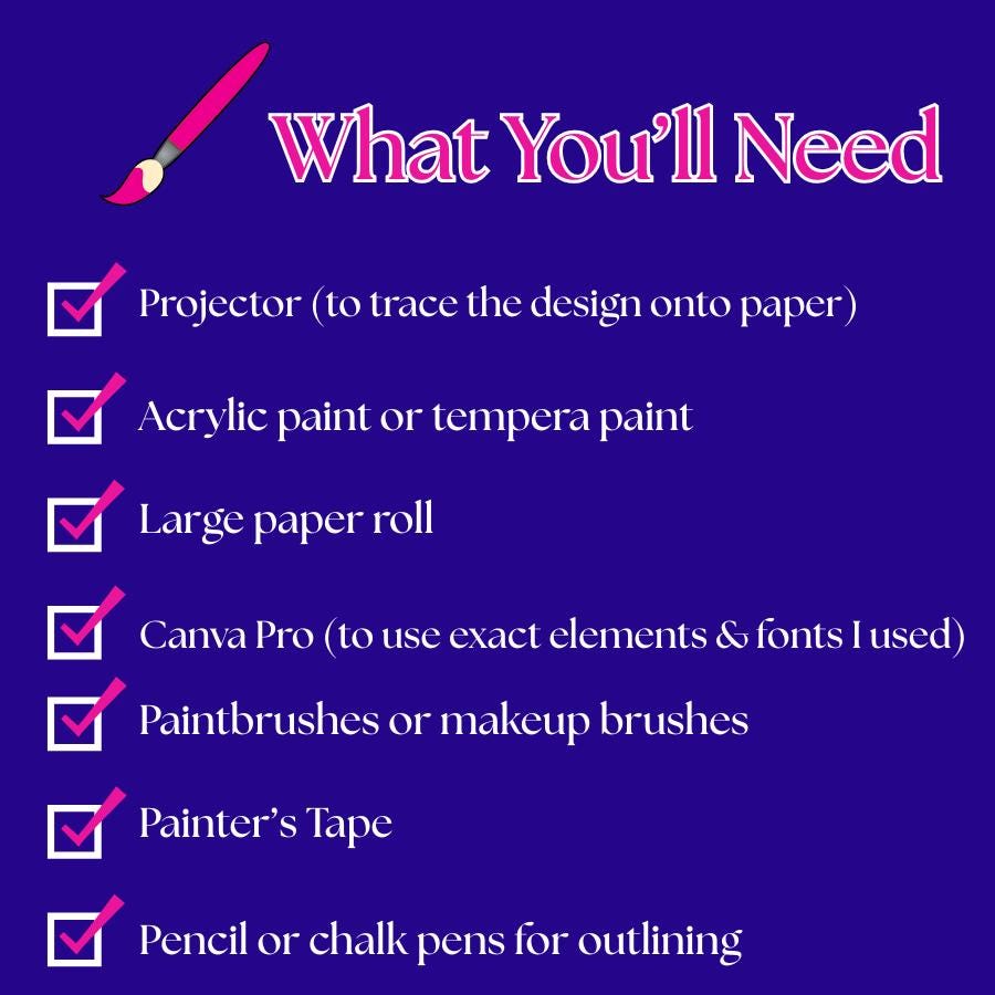 Painted Banner Templates: Classroom Decor, Bulletin Board Designs ...
