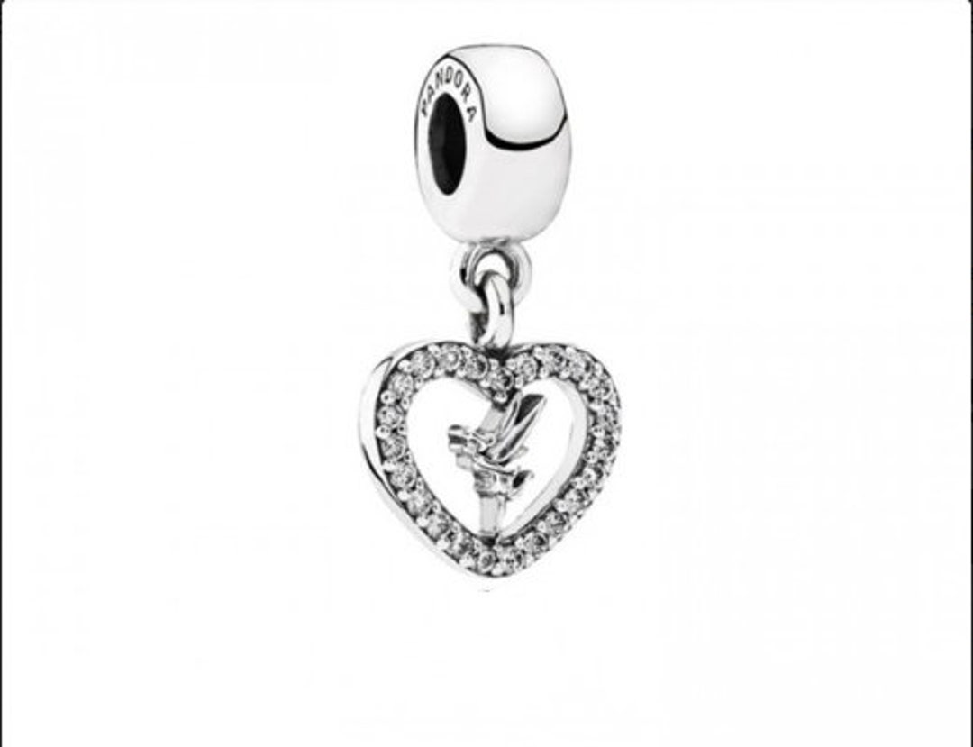 Authentic Pandora Sterling Silver Disney Love Tinker Bell Etsy