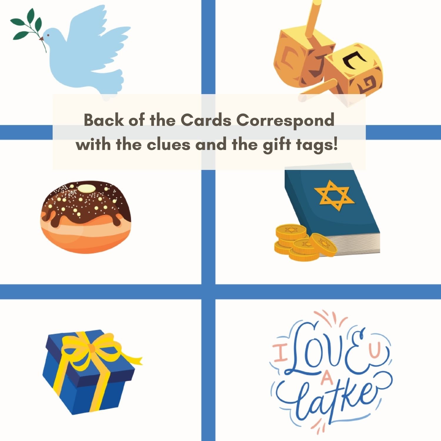 Daily Hanukkah Scavenger Hunt, Hanukkah Treasure Hunt, Chanukah ...