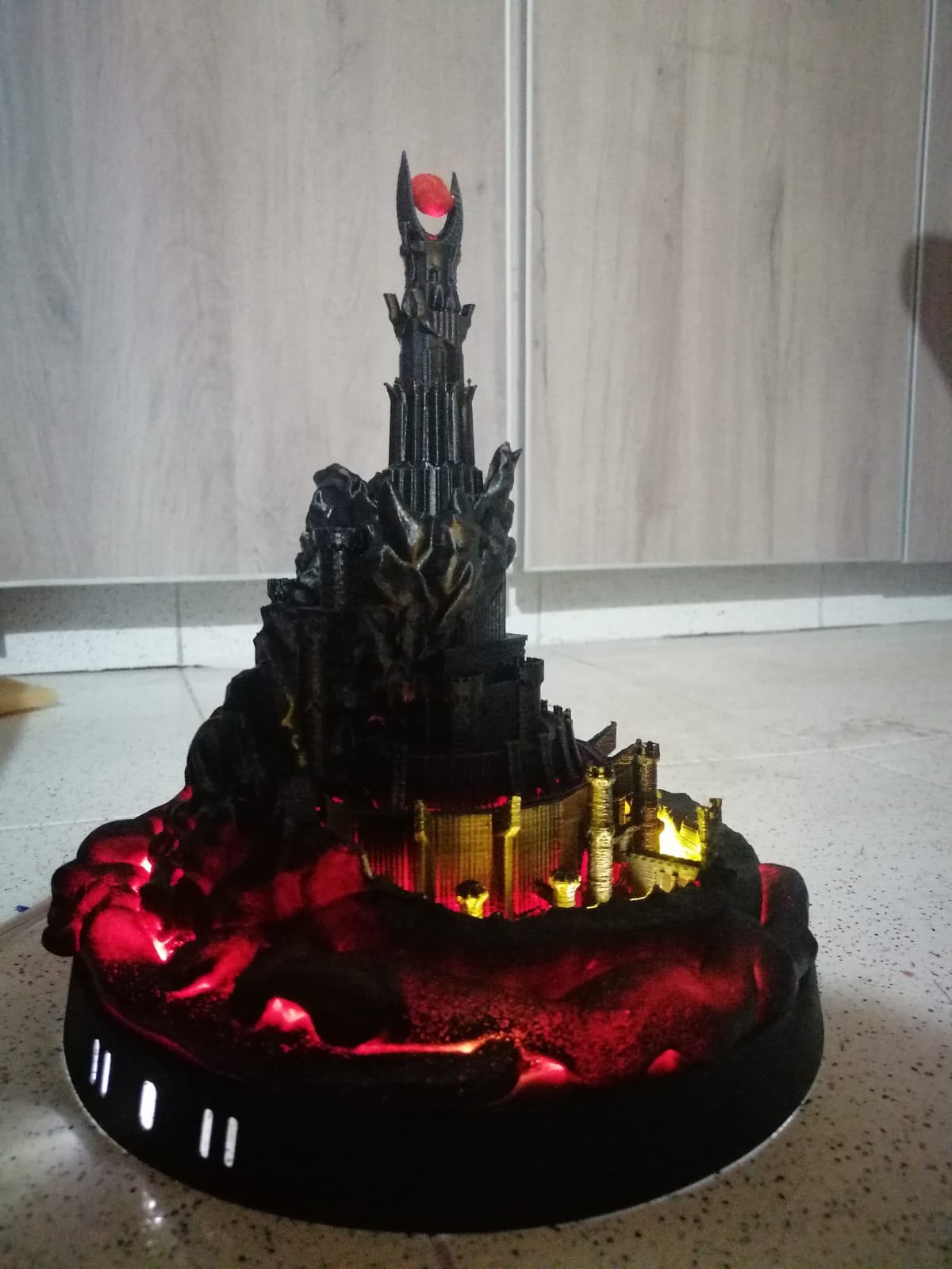 Eye of Sauron the Lord of the Rings Decorative Lamp - Etsy