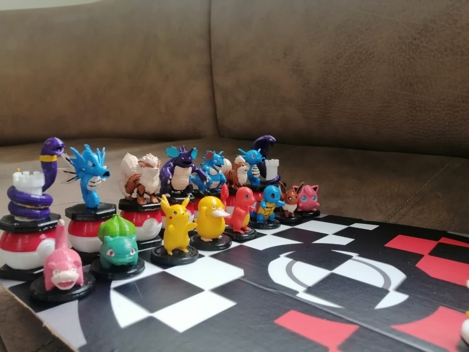 Pokemon Chess 3d Print Collector Set - Etsy
