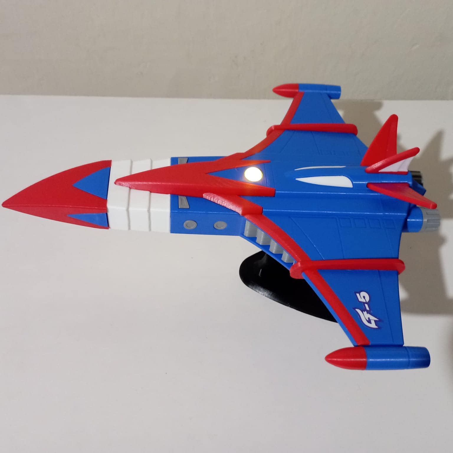 Gatchaman G Force Battle of Planets God Phoenix Ship 12.5' With Light, Model Toy - Etsy