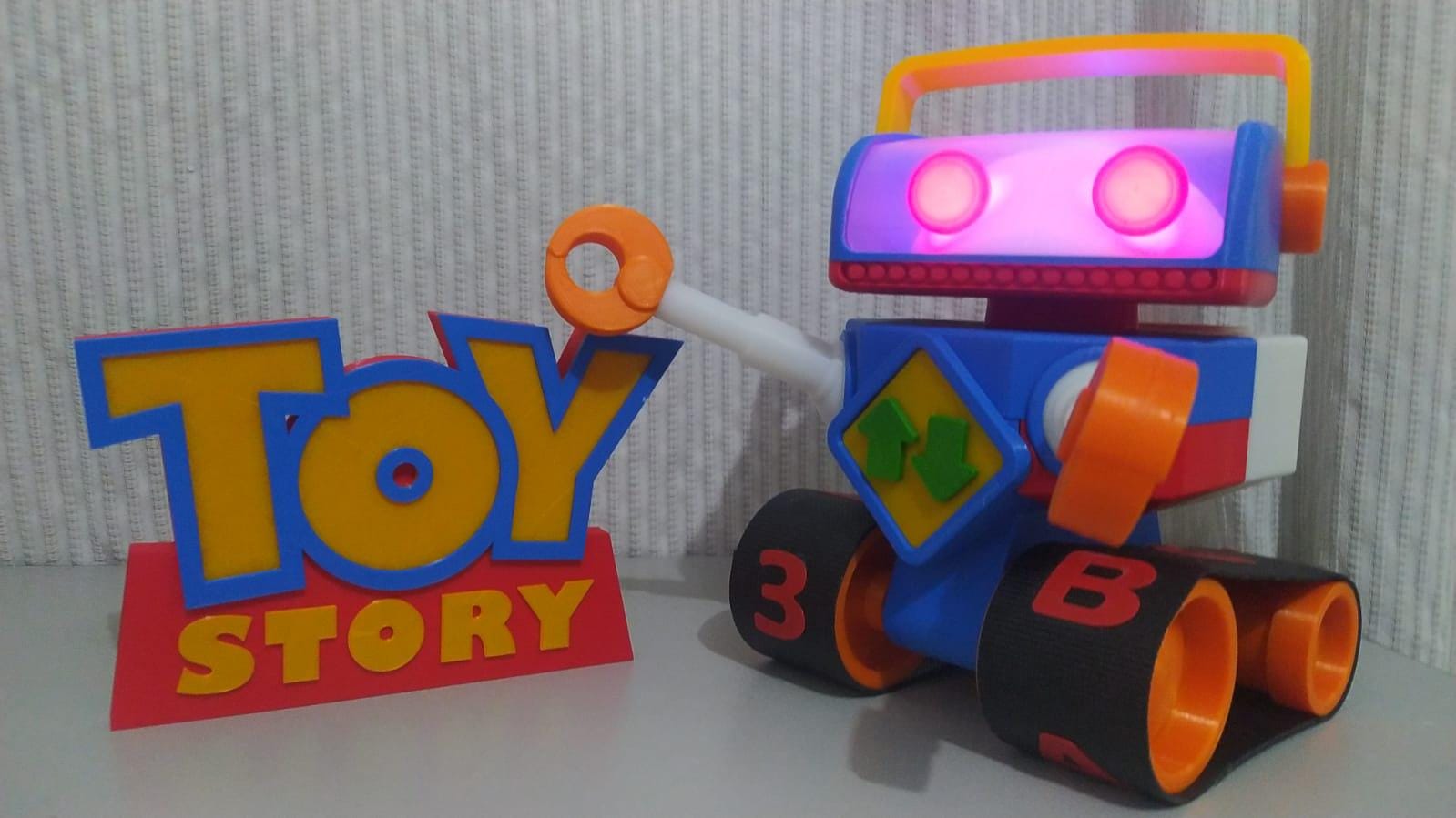 Toy Story Mr. Robot, Airplane and Tittle Set With Lights 3D Print Model ...