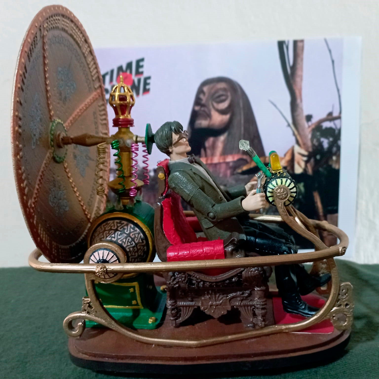 H.G. Wells' the Time Machine 1960 Movie Master 1/12 Scale Deluxe Model ...
