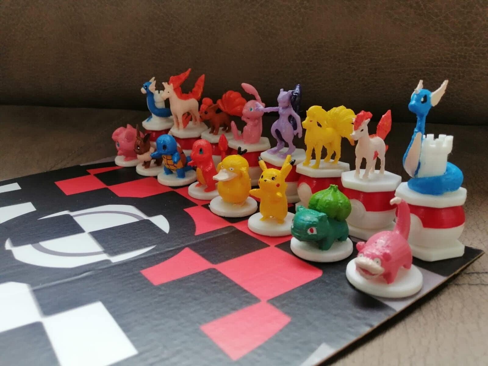 Pokemon Chess 3d Print Collector Set - Etsy