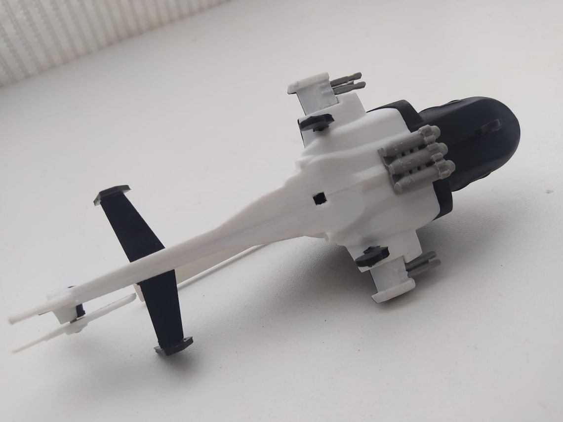 AIRWOLF 8' Inches 3D Print Model - Etsy