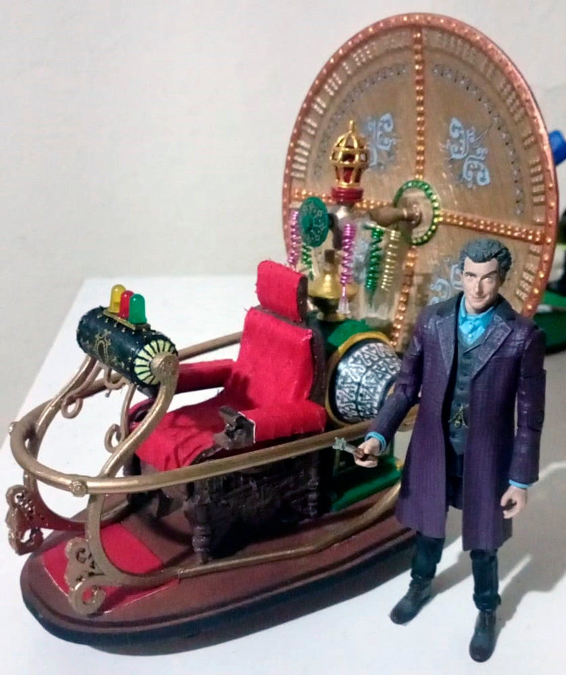 H.G. Wells' the Time Machine 1960 Movie Master 1/12 Scale Deluxe Model ...