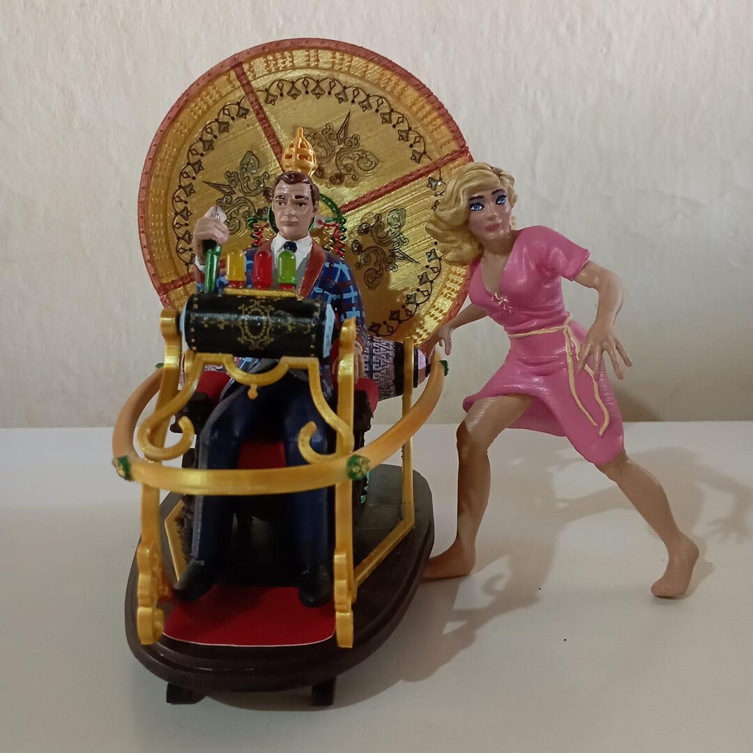 H.G. Wells' the Time Machine + George Time Traveler + Weena 1/18 Scale ...