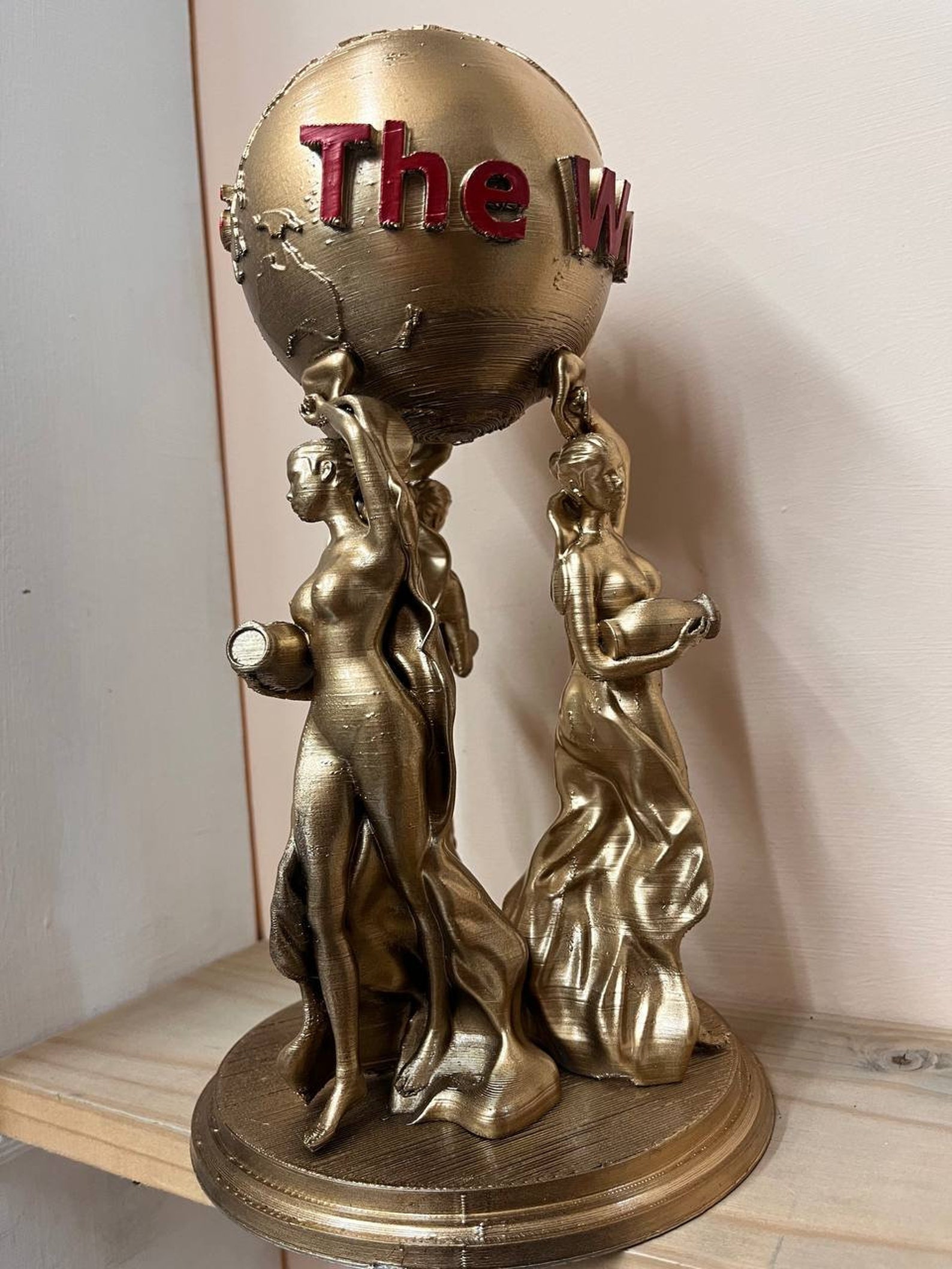The World is Yours Scarface Statue 3D Printed Model 12 Inches Tall - Etsy