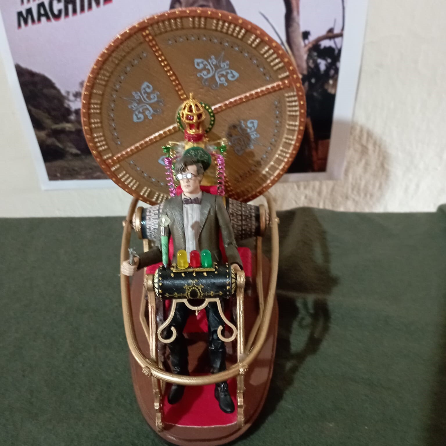 H.G. Wells' the Time Machine 1960 Movie Master 1/12 Scale Deluxe Model ...