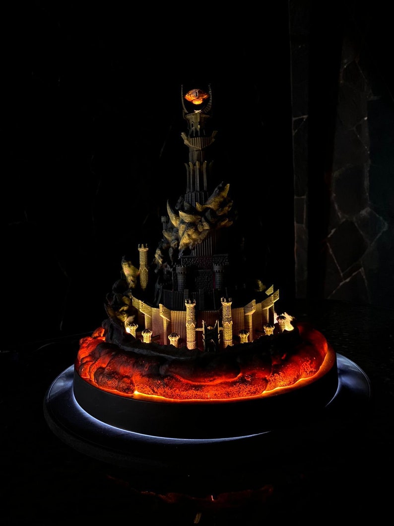 Eye of Sauron the Lord of the Rings Decorative Lamp - Etsy