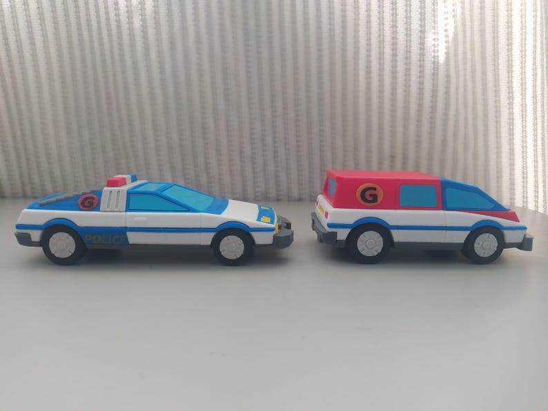 Inspector Gadget 3D Print Model Car Set: Gadgetmobile & Van (1/24 Scale ...