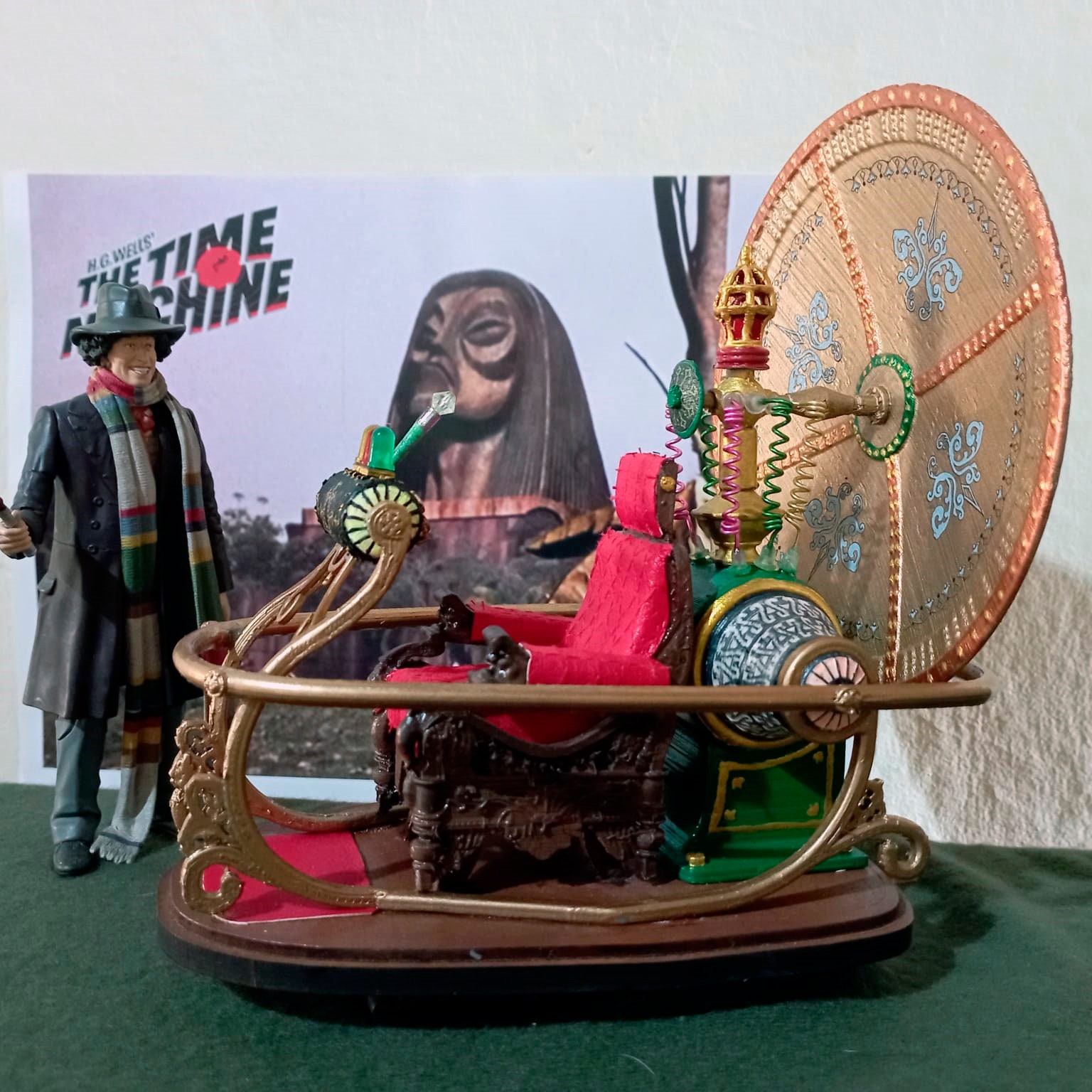 H.G. Wells' the Time Machine 1960 Movie Master 1/12 Scale Deluxe Model ...