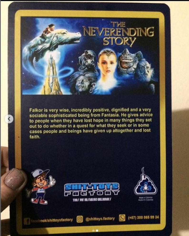 The Neverending Story 3.75 Inches Set X 4 Toys Artax, Rockbitter ...