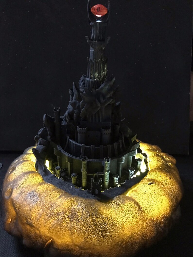 Eye of Sauron the Lord of the Rings Decorative Lamp - Etsy