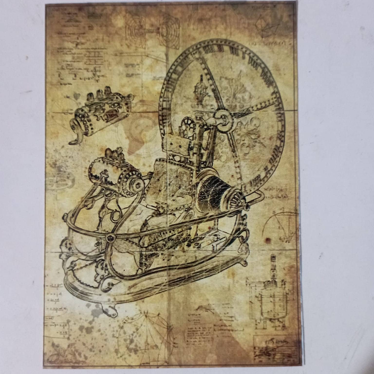 The H.G. Wells Time Machine and Morlock Sphinx Diorama 1/58 Scale ...