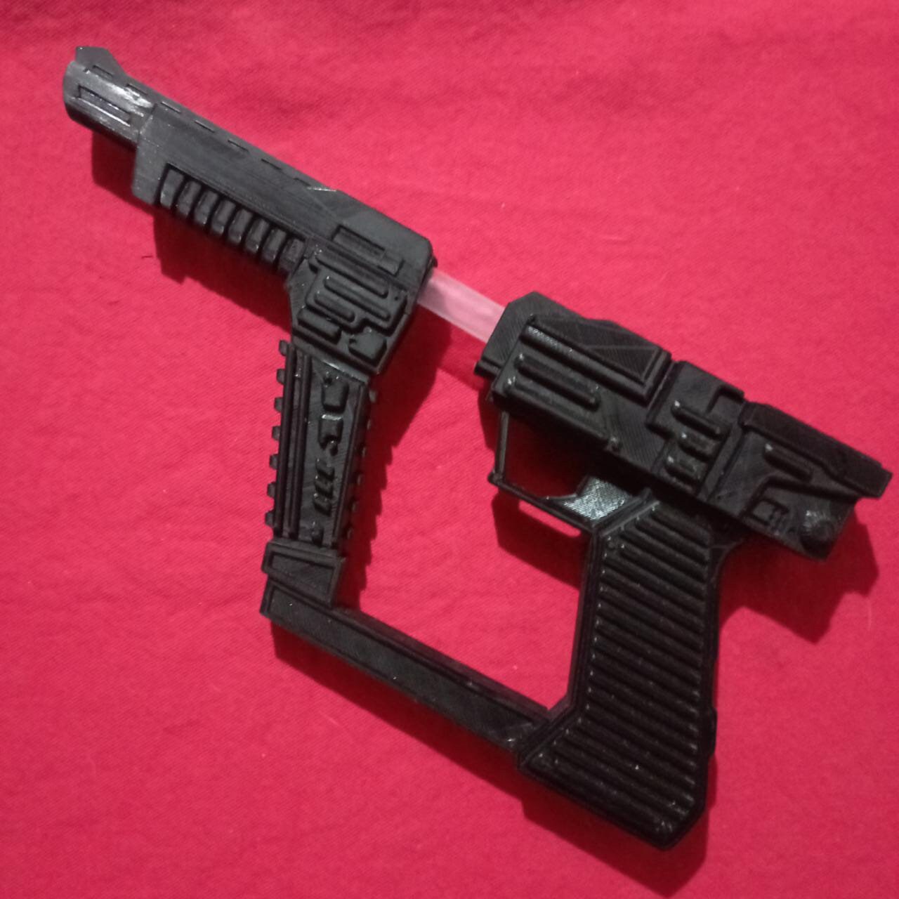 V Visitors Laser Prop Replica With Lights, Holster and Utility Belt 1/1 ...