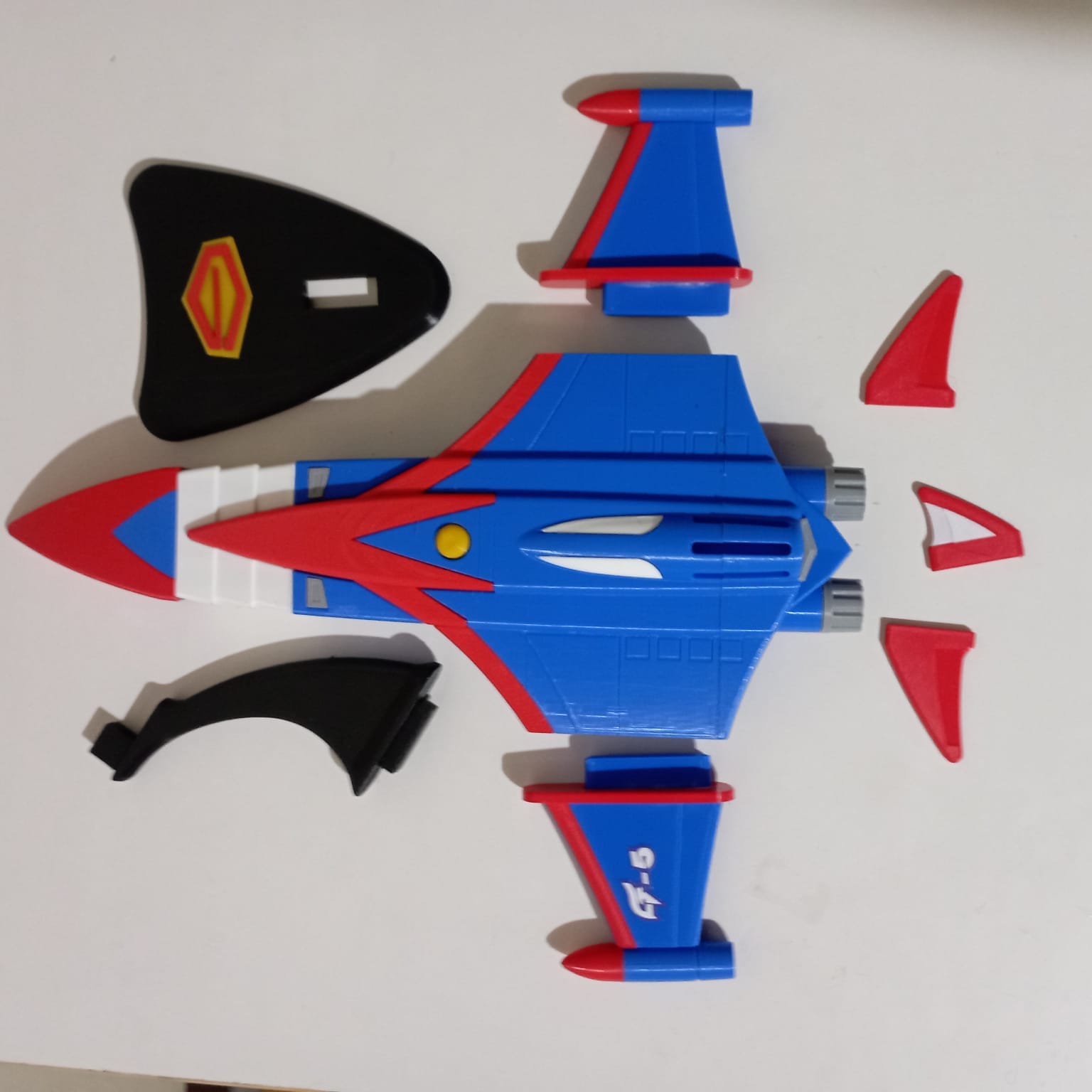 Gatchaman G Force Battle of Planets God Phoenix Ship 12.5' With Light, Model Toy - Etsy