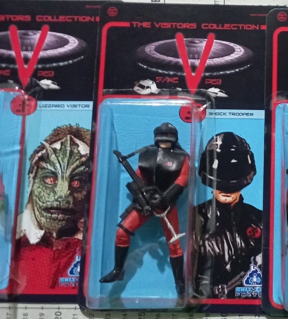 V the Final Battle Visitors 3.75 Inches Set X 3 Toys Reptile, Shock ...
