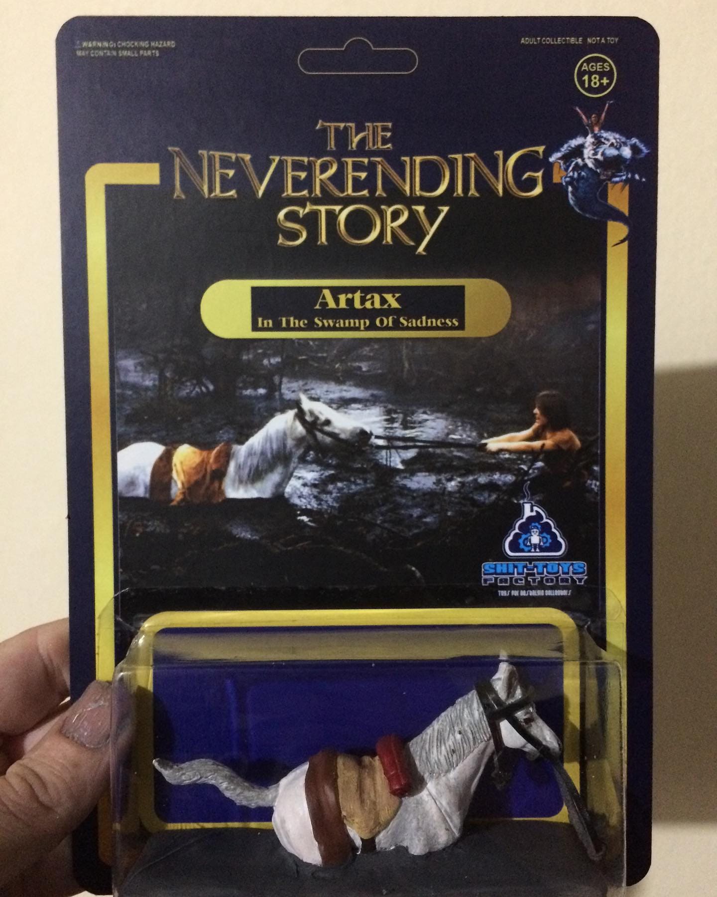 The Neverending Story 3.75 Inches Set X 4 Toys Artax, Rockbitter ...