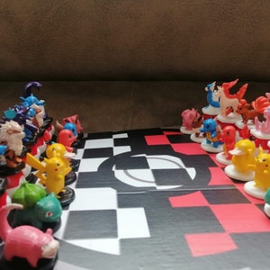 Pokemon Chess 3d Print Collector Set - Etsy