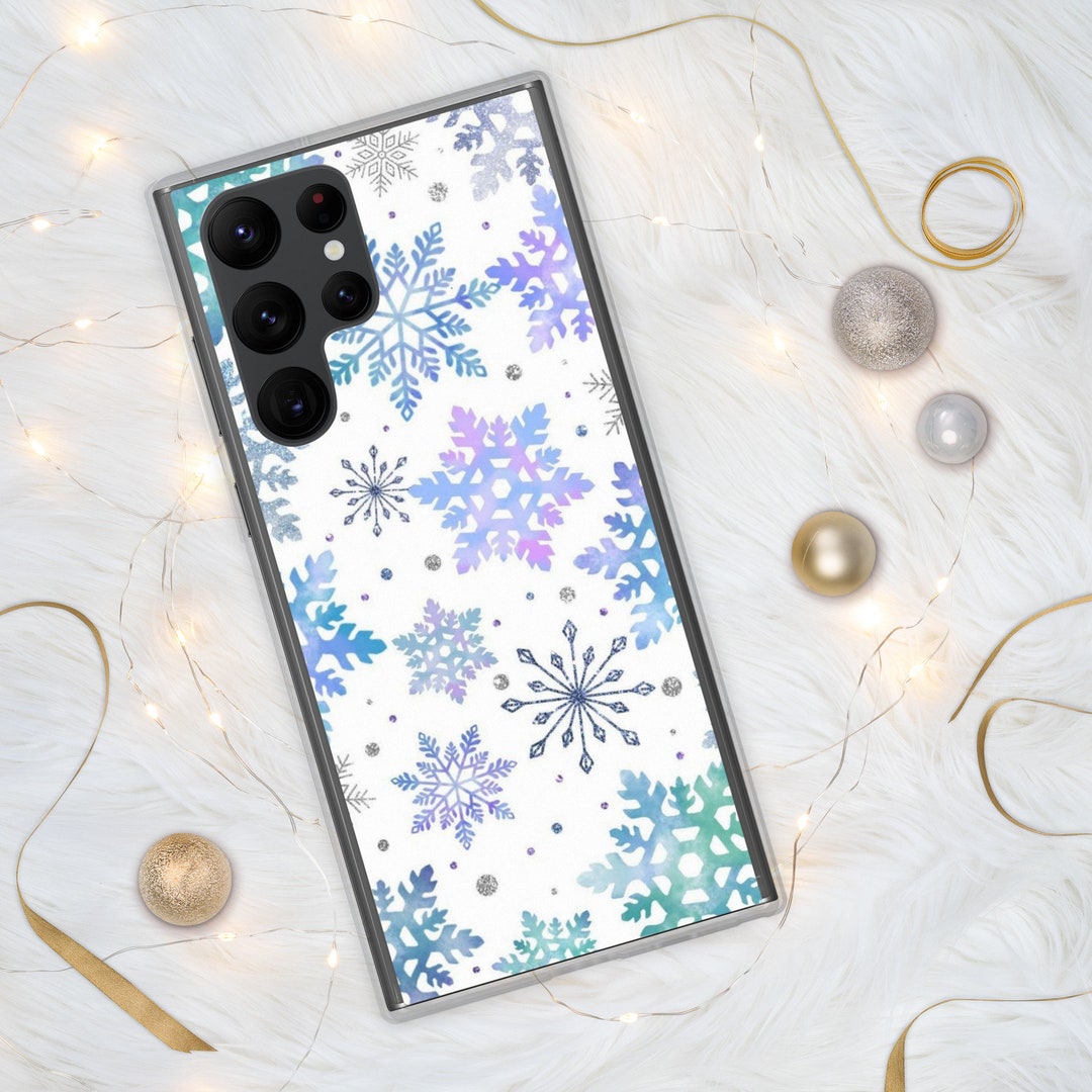 Iridescent Snowflake Clear Case for Samsung® - Etsy
