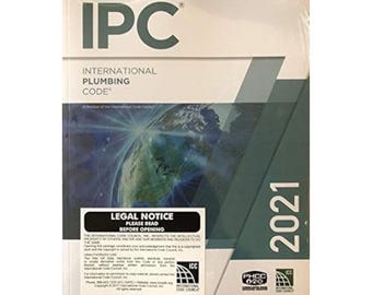 2018 International Plumbing Code (international Code Council Series) 1st Edition - Etsy