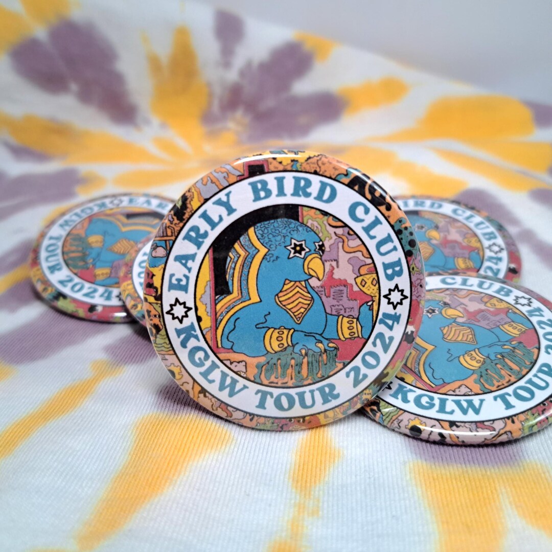 Early Bird Club 2024 Tour 2.25 Button Badge - Etsy