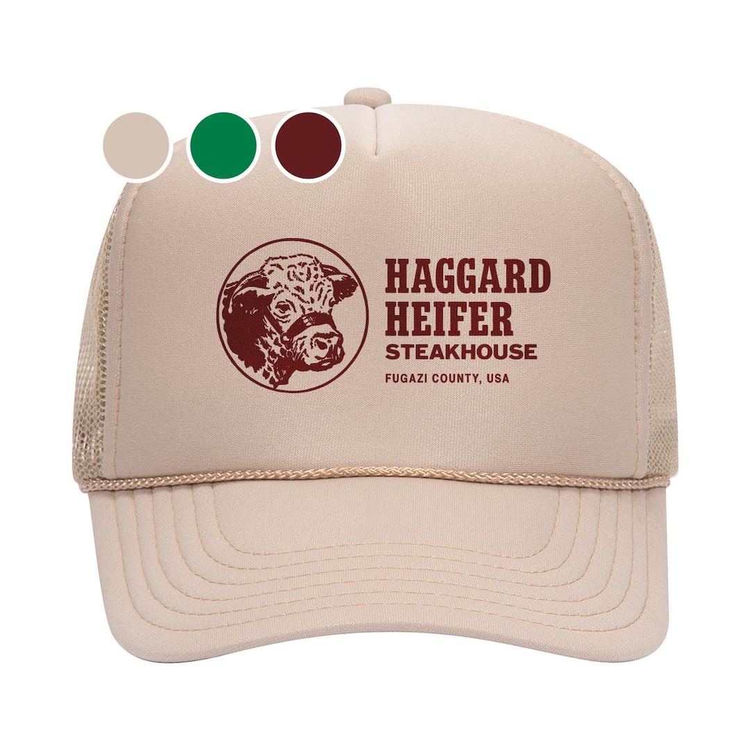Vintage 90's Country Cattle Ranch Steakhouse Trucker Hat With Rope ...