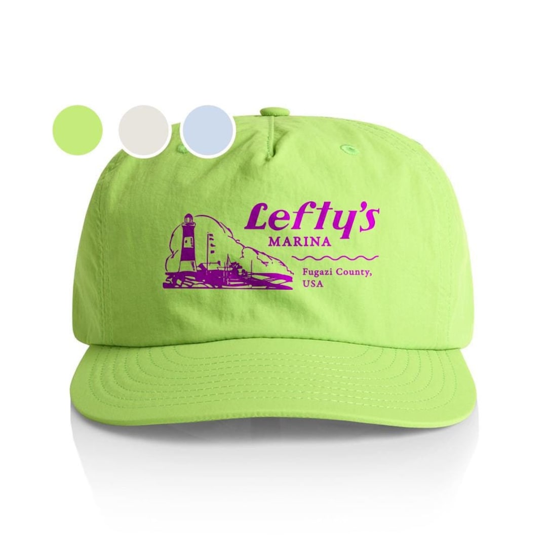 Vintage 90s Style Lefty's Marina Surf Hat Unstructured Thrifted ...