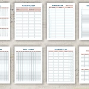 Printable Life Planner Life Balance Modern Life Planner Checklist Life ...