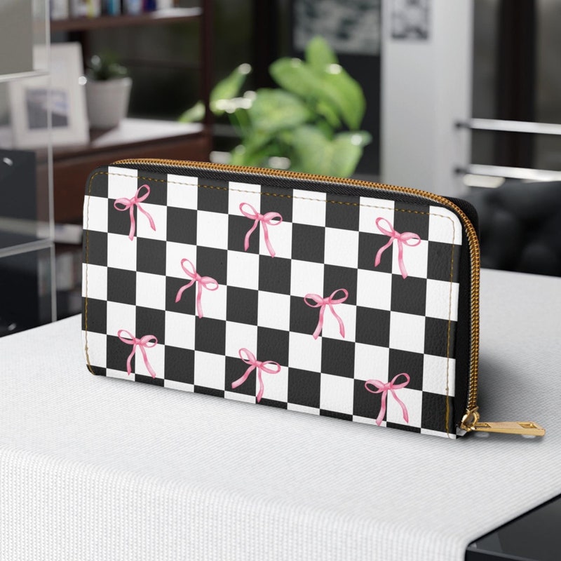 Preppy Bow Wallet - Etsy
