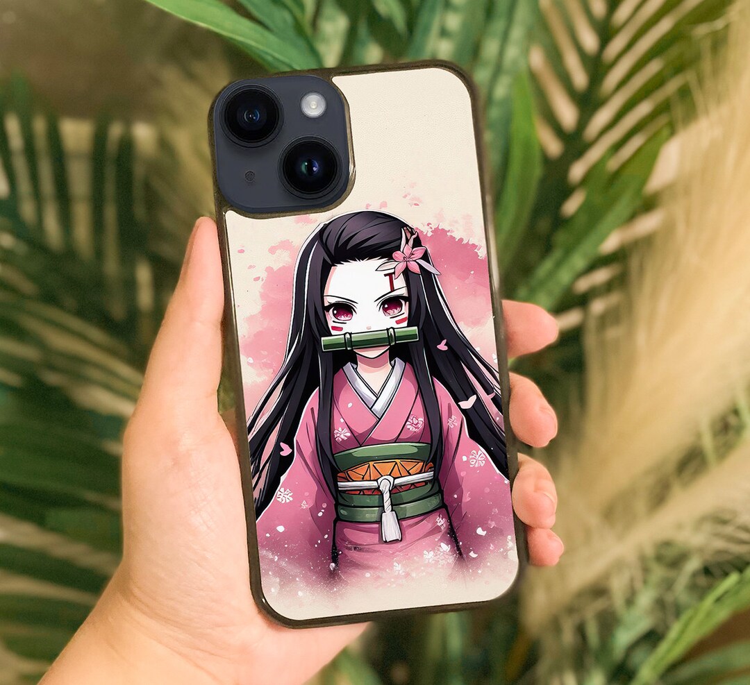 Cute Nezuko Watercolor Demon Slayer iPhone Case - Etsy
