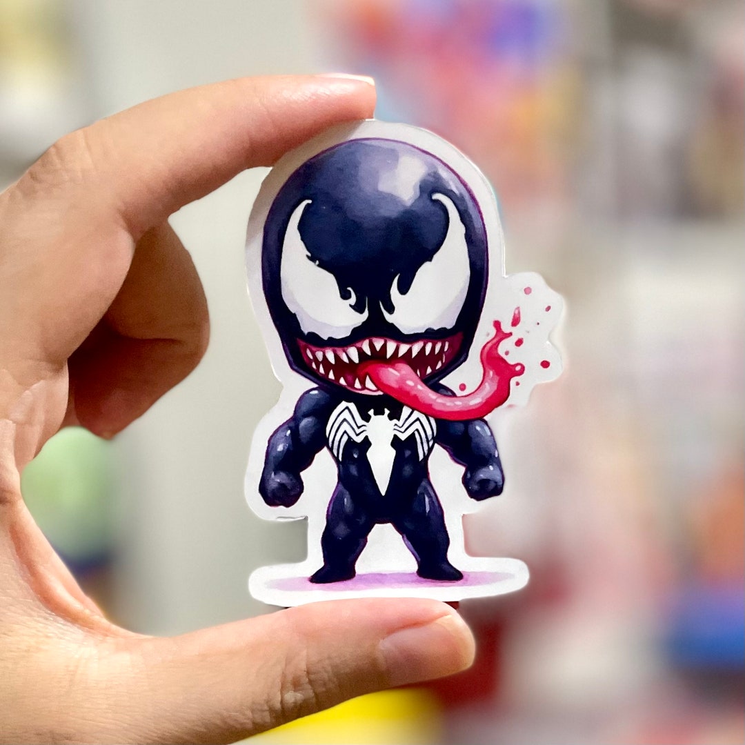 Venom Chibi Sticker - Etsy