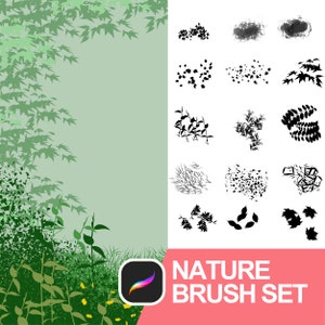 29 Procreate Nature Texture Brushes - Etsy