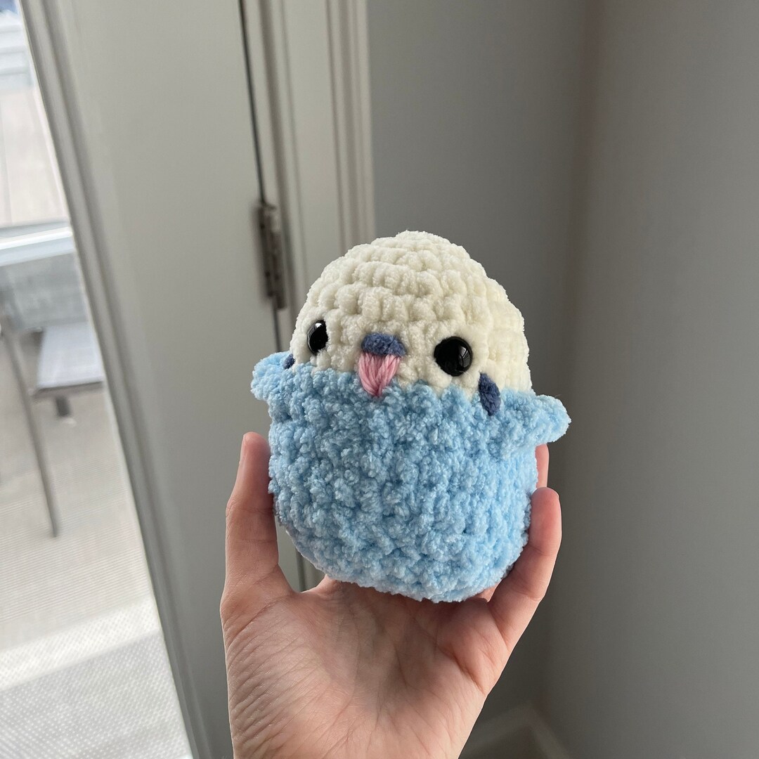 CROCHET PATTERN: Pudgy Parakeet (squishmallow-inspired Bird Amigurumi ...
