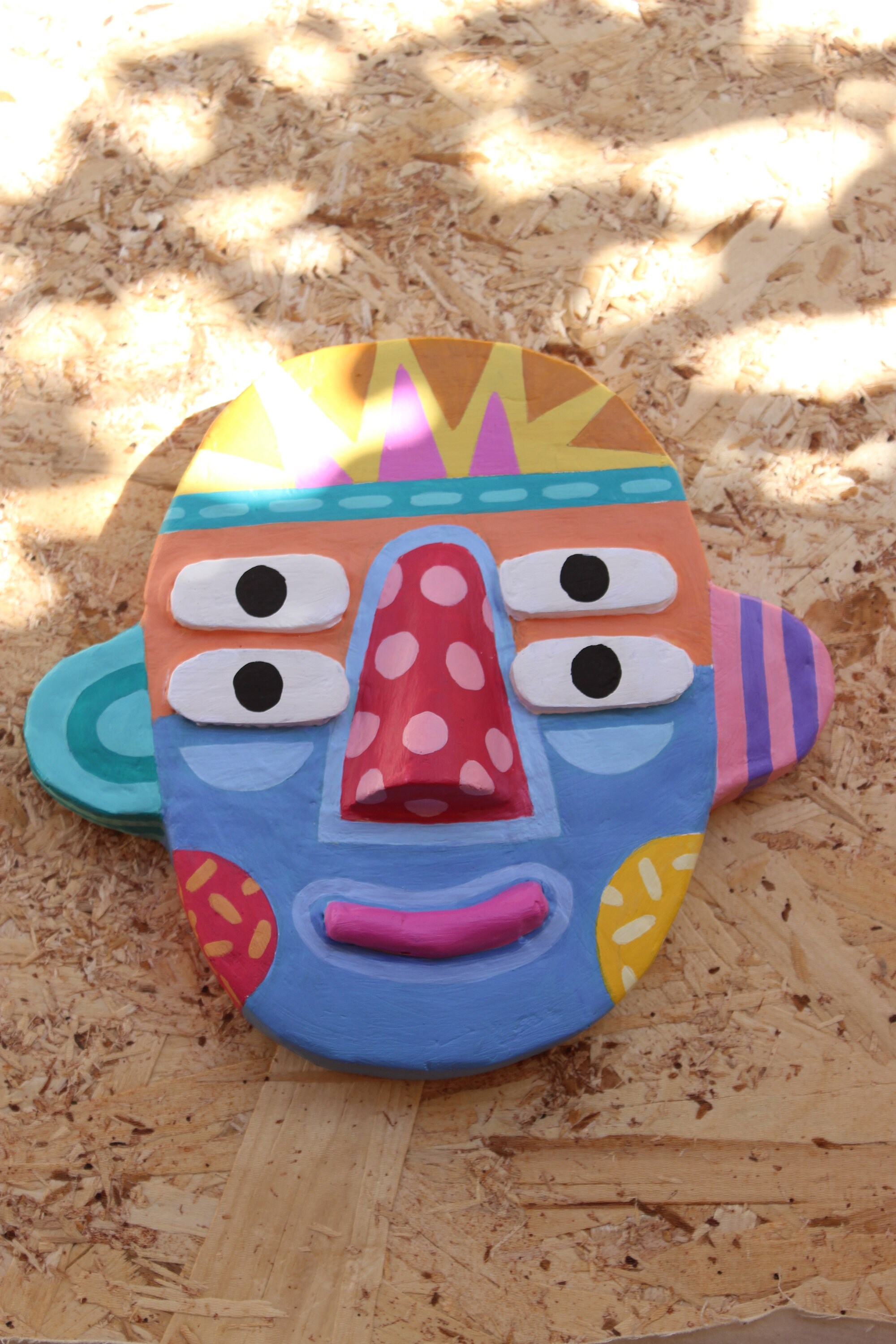 Mask to Decorate, Colorful Mask, Wall Decoration Mask, Decoration ...