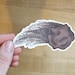 Shooting Star Meteor Celestial Space Rock Sticker, Astrology Asteroid ...