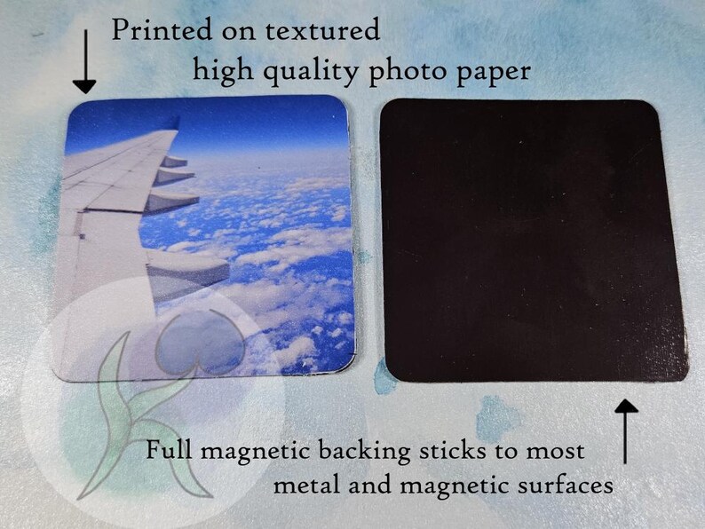 Custom Square Flat Photo Magnets - Personalized 2x2" Fridge Magnets ...