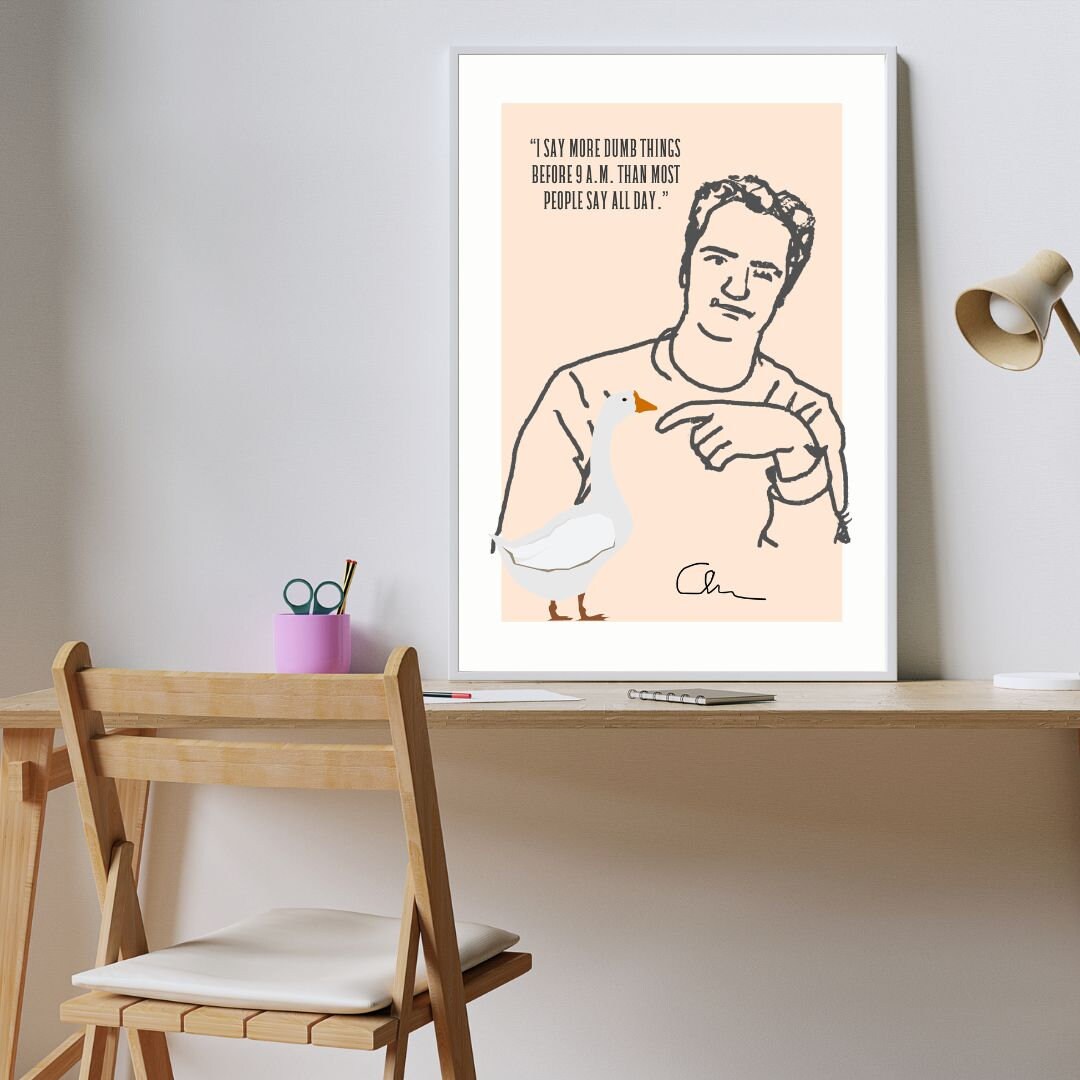 Chandler Bing Quote | FRIENDS TV | I say more dumb things" | TV Series ...