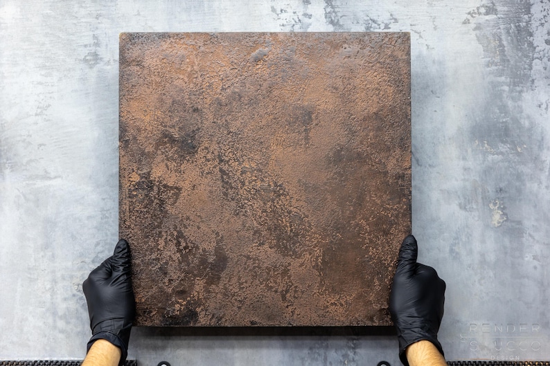 Copper & Black Lime Plaster - Etsy