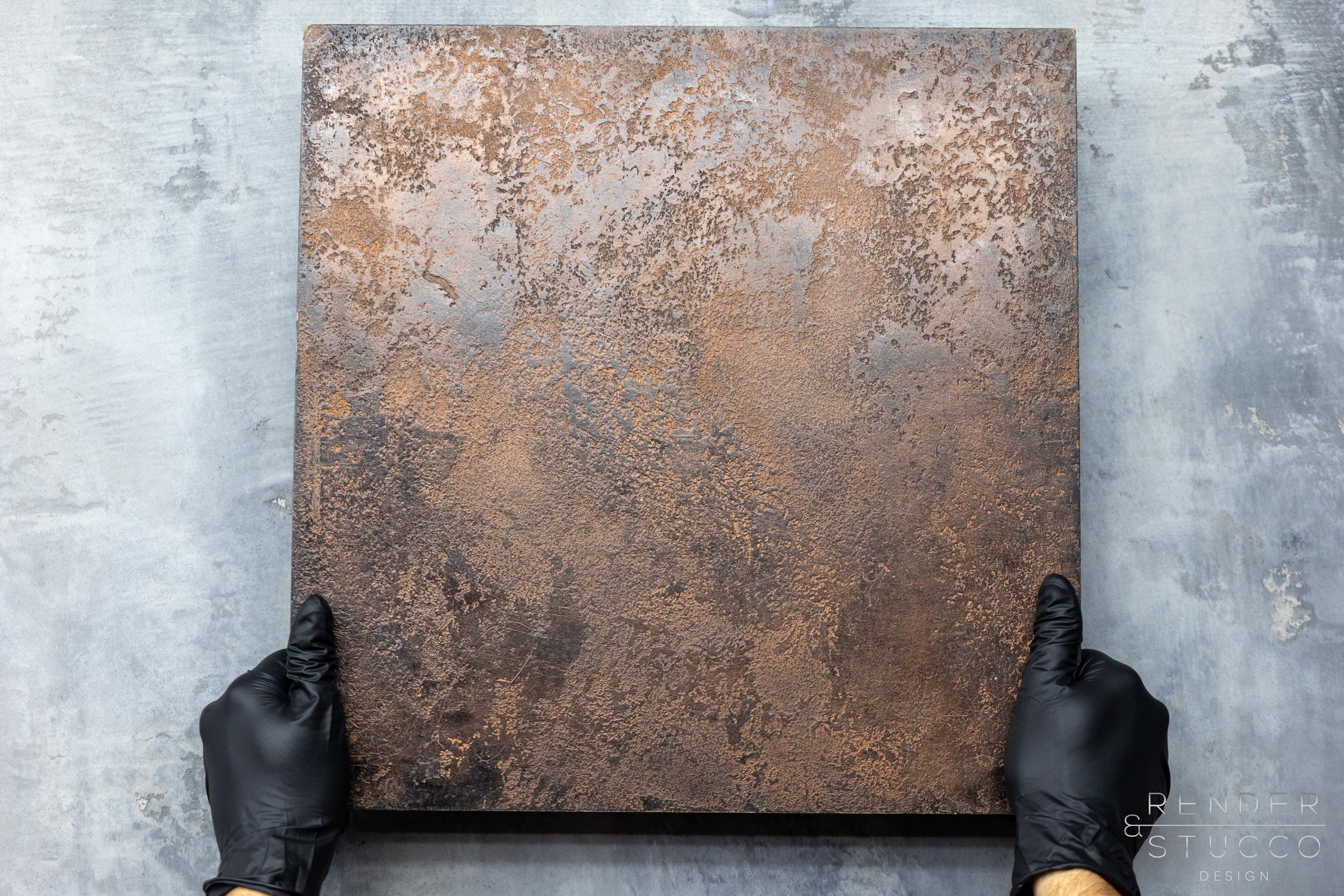 Copper & Black Lime Plaster - Etsy