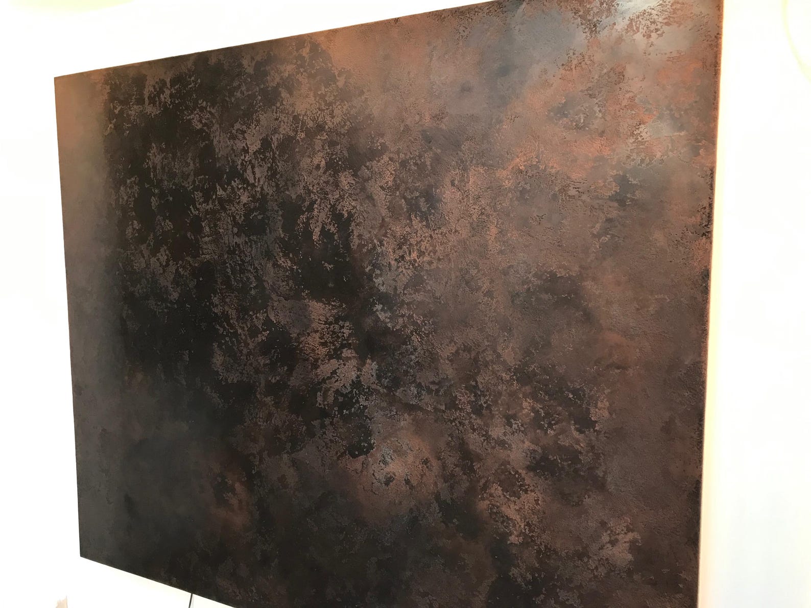 Copper & Black Lime Plaster - Etsy