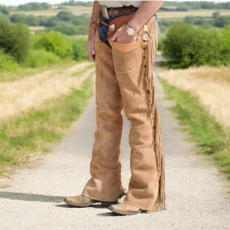 Chaparreras de vaquero - Etsy México