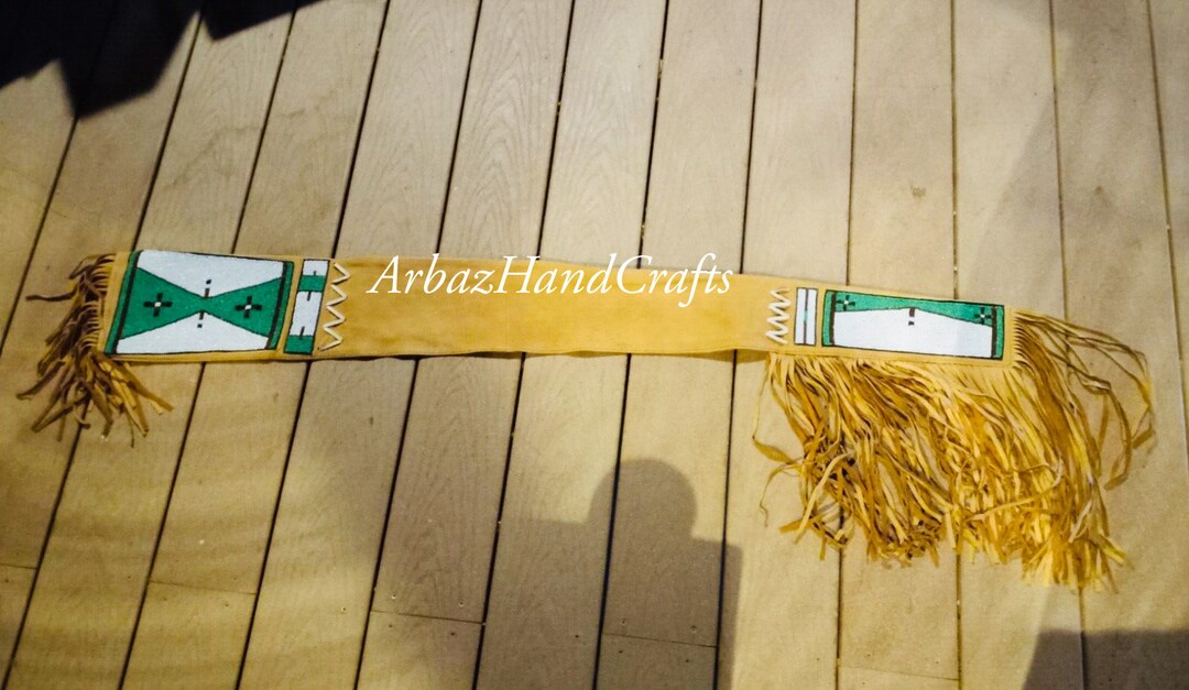 Handmade Native American Indian Beaded Rifle Scabbard Native American ...
