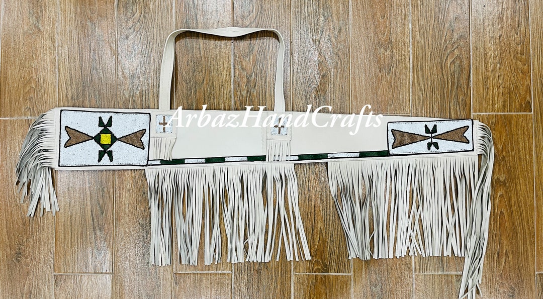 Native American Indian Beaded Rifle Scabbard Native American Sioux ...