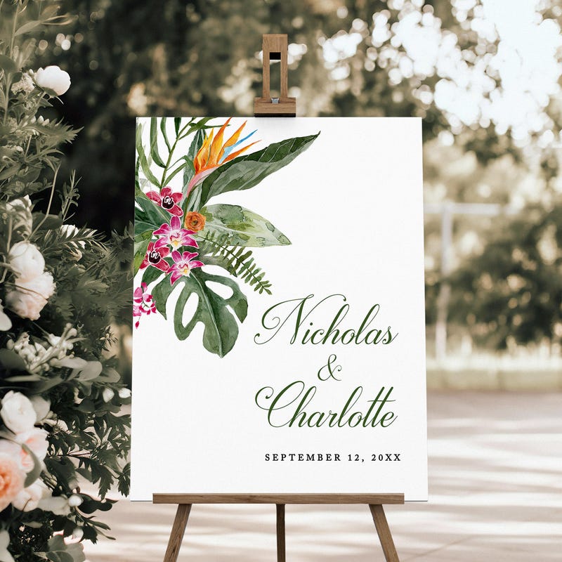 Tropical Sign - Etsy
