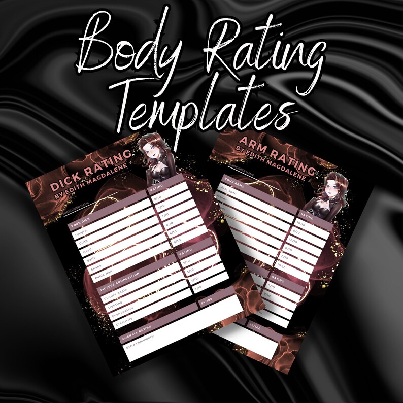 Body Rating Templates - Etsy