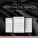 Light Mode Digital Stream Planner, Stream Organizer, Goodnotes Planner ...