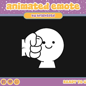 Animated Emote | Funny Emote | Stream Emote | Punch Face - Etsy